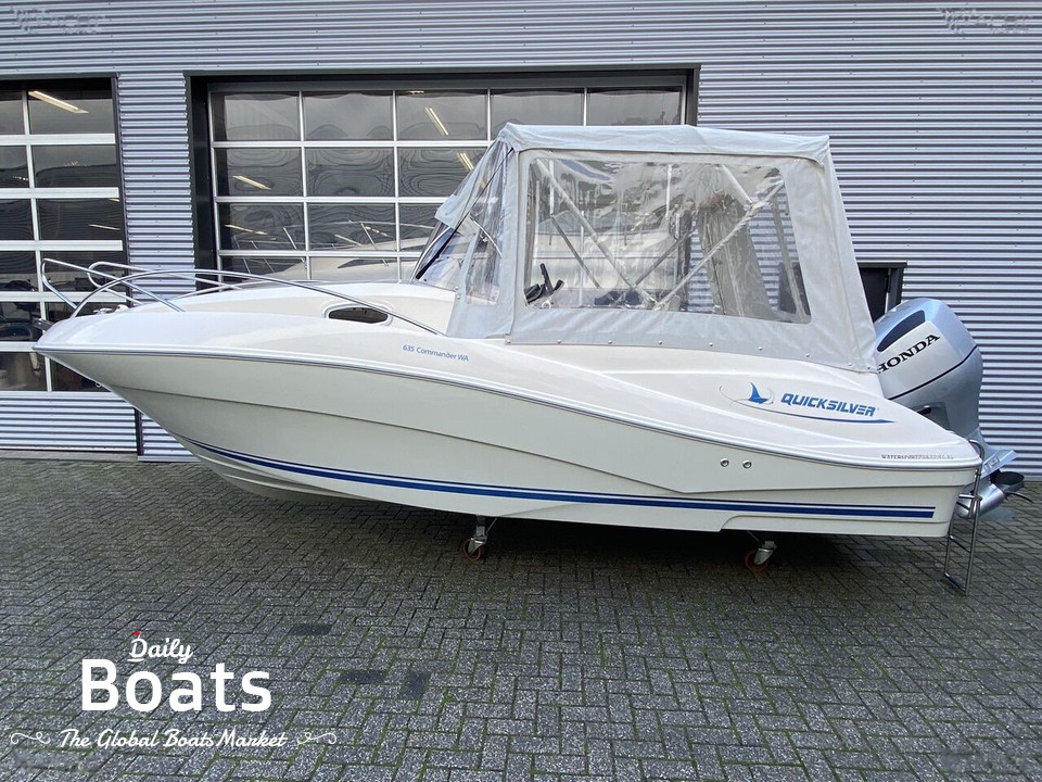 2009 Optie!!! Quicksilver 635 Commander Wa Met Honda 135 for sale. View ...