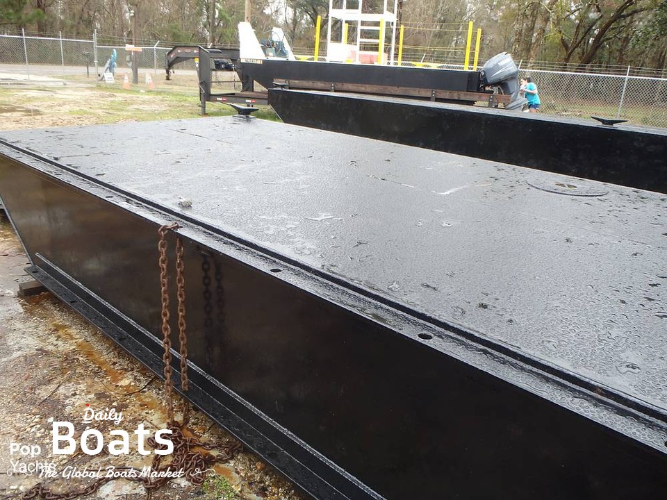 2021 Custom built/Eigenbau 8X24X3 Raked Front Barge for sale. View ...