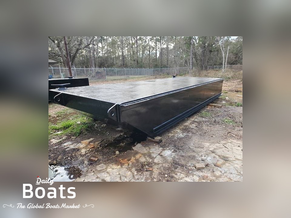 2021 Custom built/Eigenbau 8X24X3 Raked Front Barge for sale. View ...