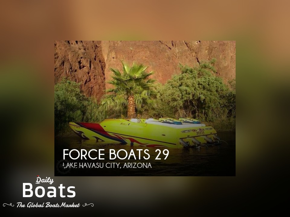 2004 Force Boats 29 en venta. Ver precio, fotos y Comprar 2004 Force ...