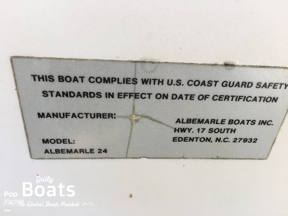 1988 Albemarle 24 Express for sale. View price, photos and Buy 1988 ...