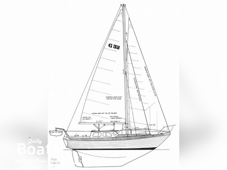 1987 Gulf Coast Sailboats 32 Pilothouse for sale. View price, photos ...