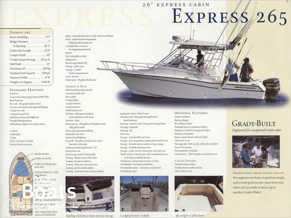 2000 Grady-White 265 Express for sale. View price, photos and Buy 2000 ...