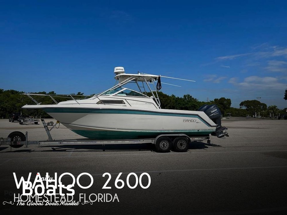 1994 Wahoo 2600 Sportfish for sale. View price, photos and Buy 1994 ...