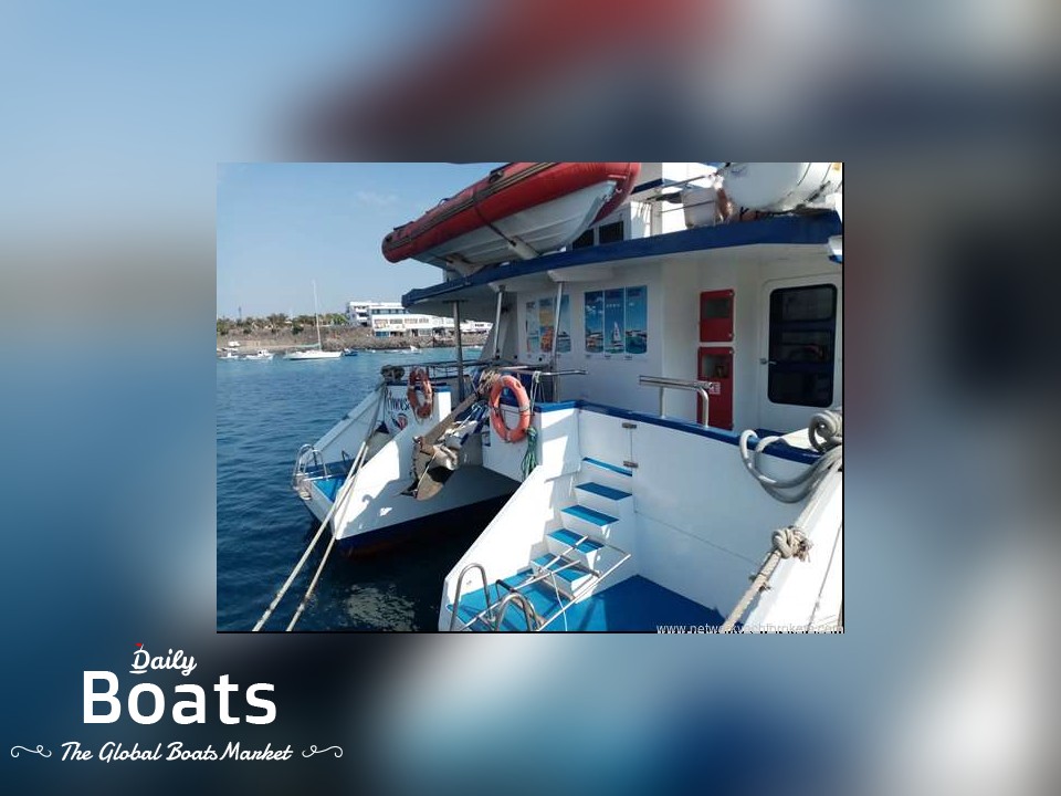 1999 Custom built/Eigenbau Fast Catamaran Glass Bottom Yacht for sale ...