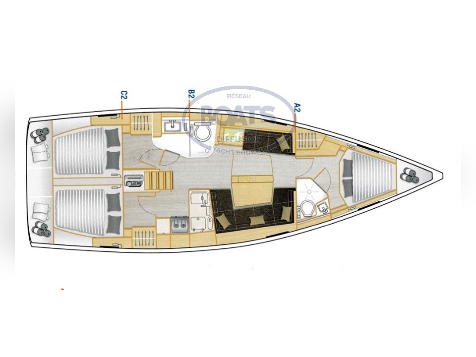 2020 Hanse 418 (3 Cab) for sale. View price, photos and Buy 2020 Hanse ...