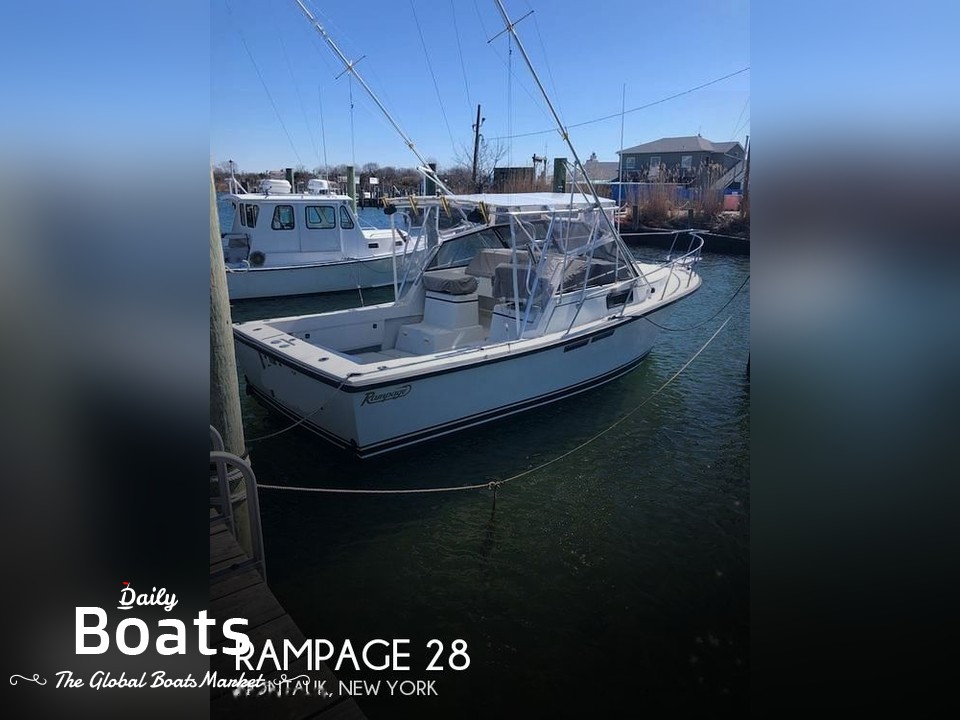 1989 Rampage Yachts 28 Sportsman for sale. View price, photos and Buy ...