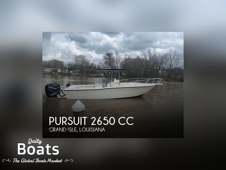 1992 Pursuit 2650 Cc for sale. View price, photos and Buy 1992 Pursuit ...