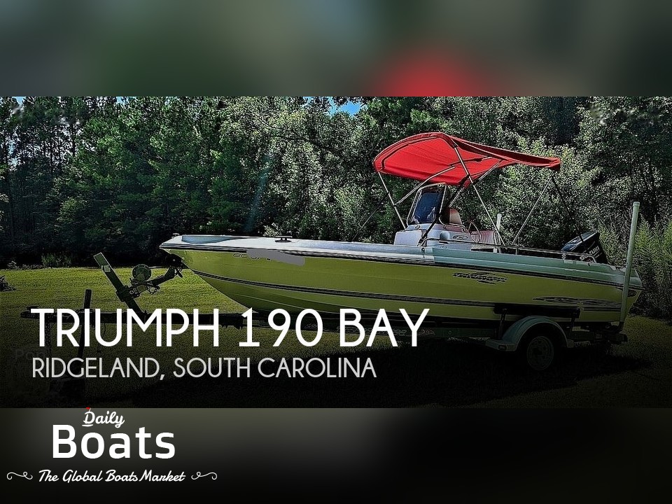 2002 Triumph boats 190 Bay for sale. View price, photos and Buy 2002 ...
