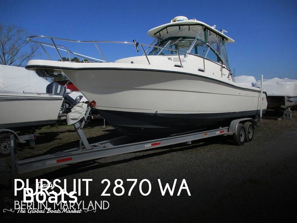 2003 Pursuit 2870 Wa for sale. View price, photos and Buy 2003 Pursuit ...