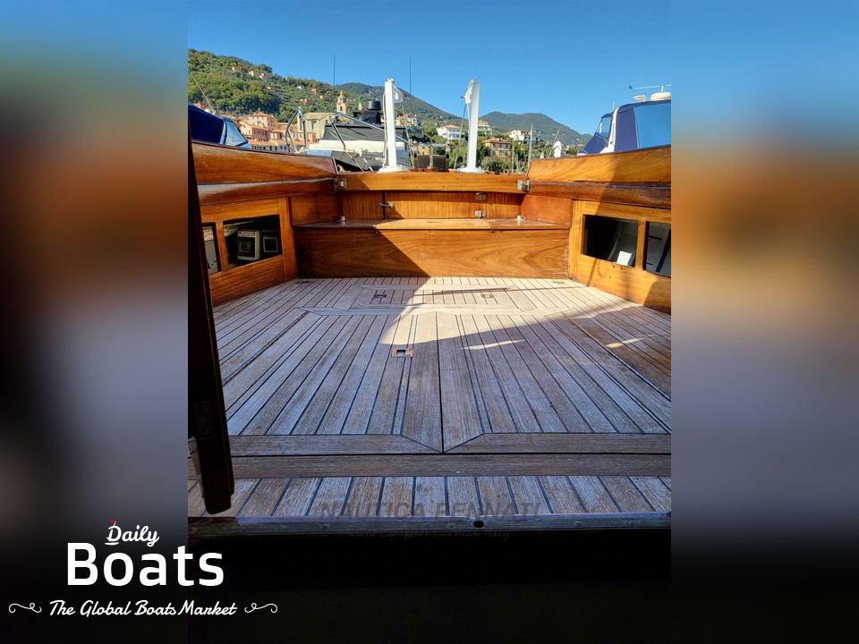 1962 Ottonello Giacomo Varazze Gozzo In Legno Cabinato for sale. View ...