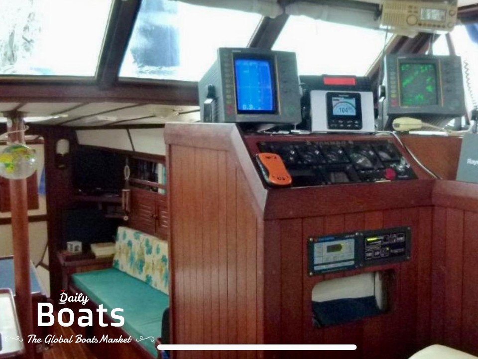 1998 Bruce Roberts Steel Pilothouse 43 for sale. View price, photos and ...
