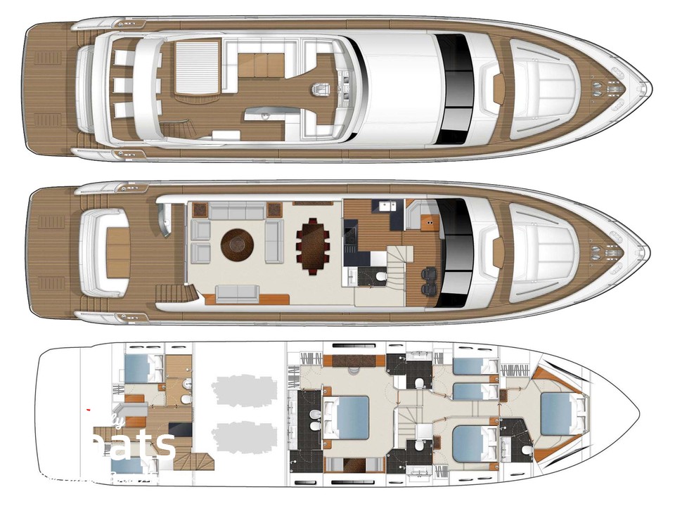 2018 Princess 88 for sale. View price, photos and Buy 2018 Princess 88 ...