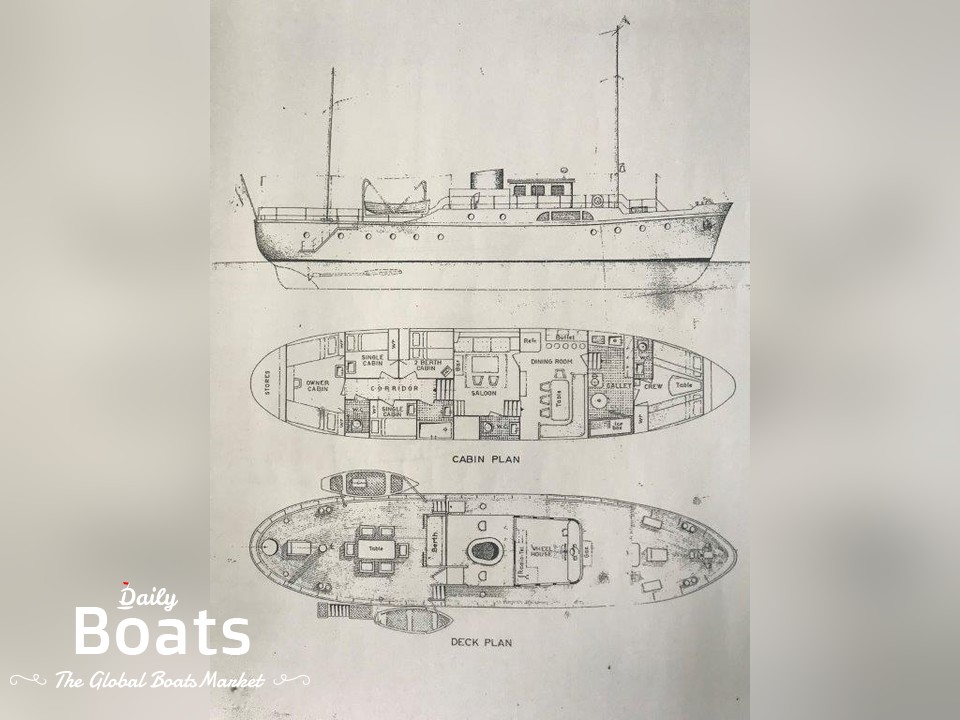 1938 Custom Twin Screw Yacht for sale. View price, photos and Buy 1938 ...