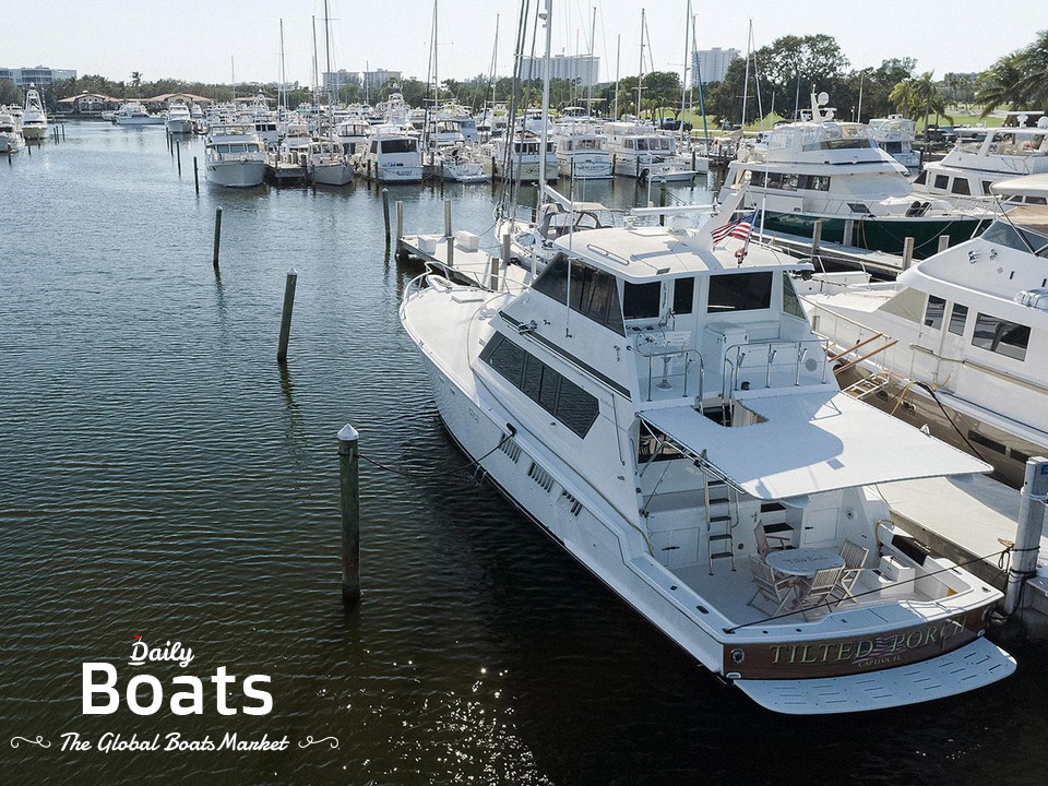 1990 Hatteras 65 Enclosed Bridge for sale. View price, photos and Buy ...