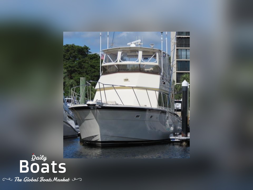 1985 Hatteras 52 Convertible for sale. View price, photos and Buy 1985 ...