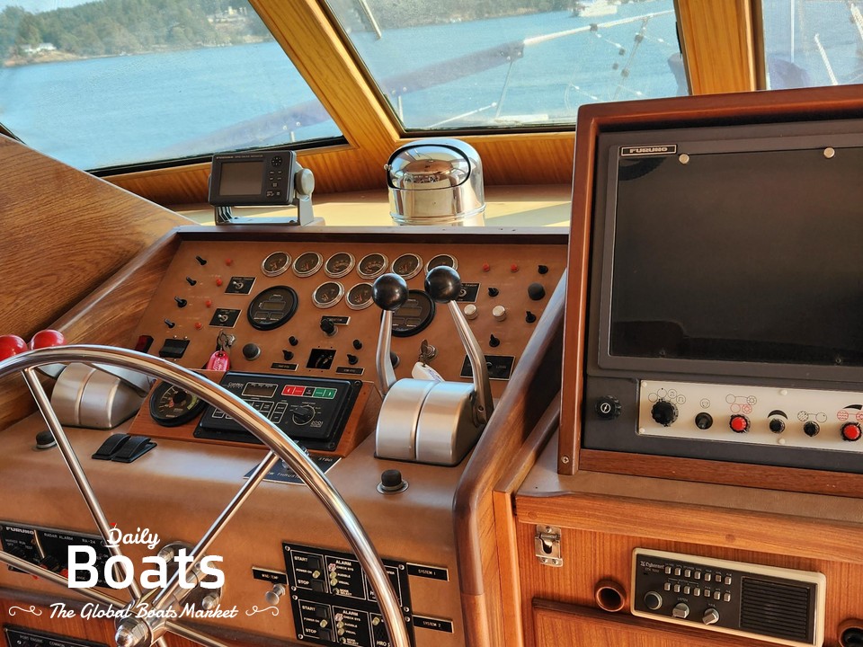 1987 Hatteras Custom Cockpit My for sale. View price, photos and Buy ...