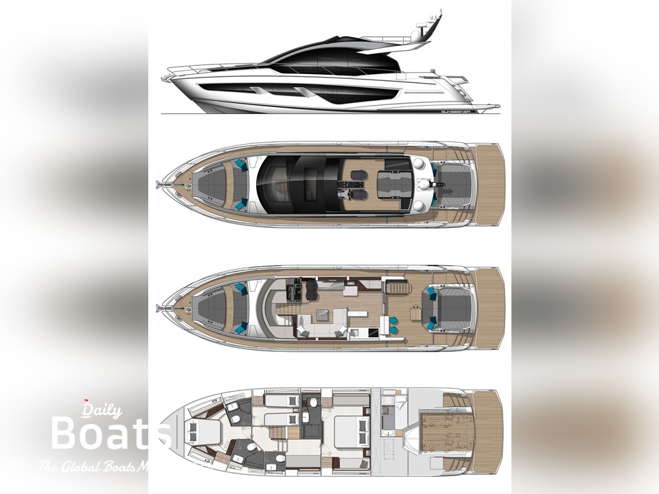 2021 Sunseeker 65 Sport Yacht for sale. View price, photos and Buy 2021 ...