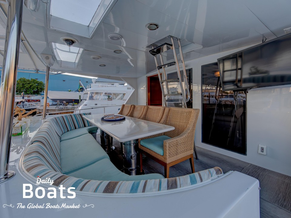 2000 Hatteras 90 Enclosed Sport Fish for sale. View price, photos and ...