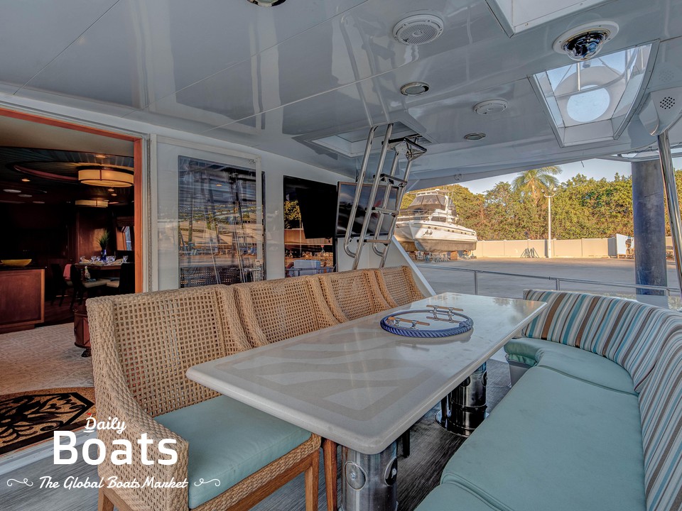 2000 Hatteras 90 Enclosed Sport Fish for sale. View price, photos and ...