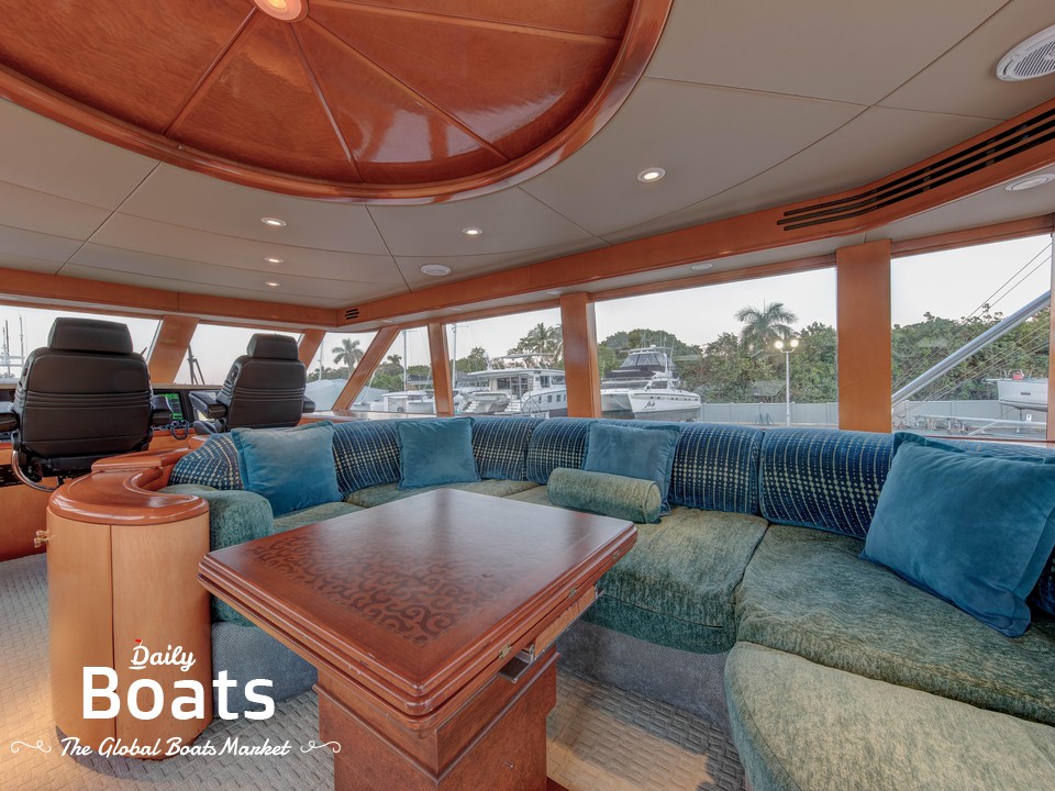 2000 Hatteras 90 Enclosed Sport Fish for sale. View price, photos and ...