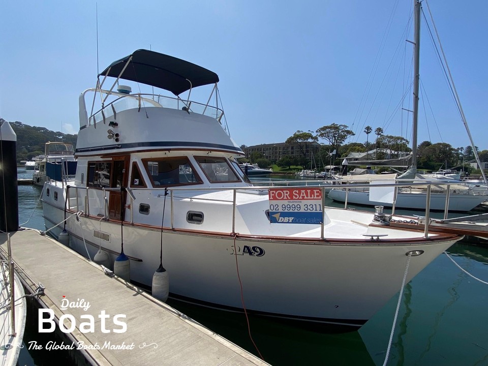 1991 Custom Challson Blue Seas 37 Flybridge Cruiser for sale. View ...