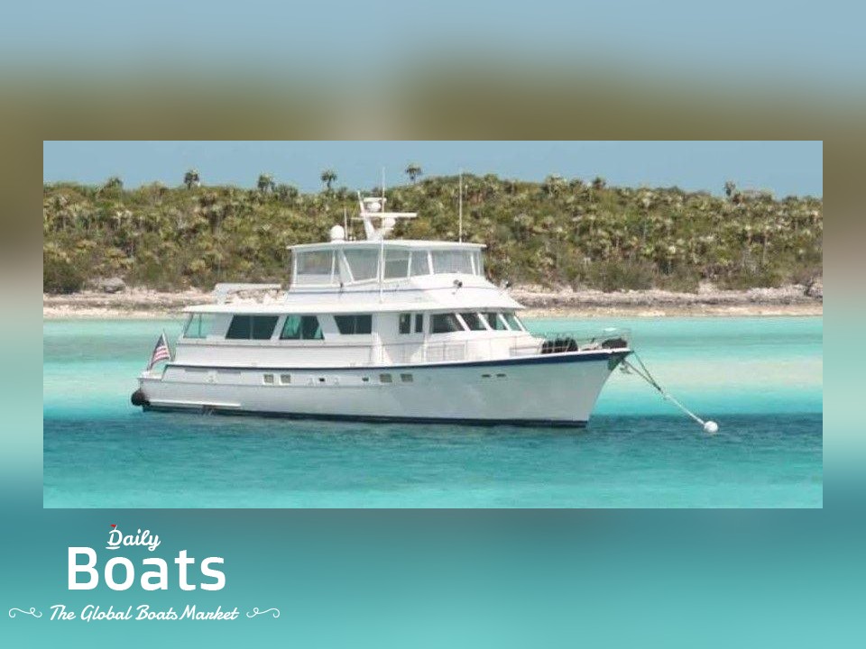 1987 Hatteras 77 Cockpit Motor Yacht for sale. View price, photos and ...