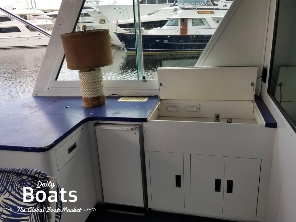 1987 Hatteras 77 Cockpit Motor Yacht for sale. View price, photos and ...