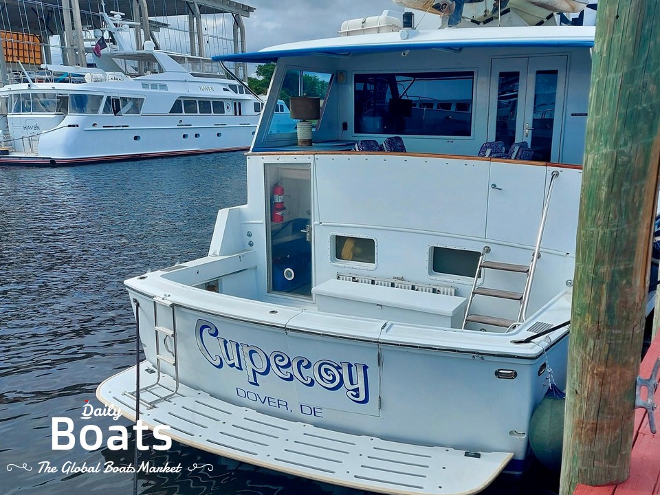 1987 Hatteras 77 Cockpit Motor Yacht for sale. View price, photos and ...