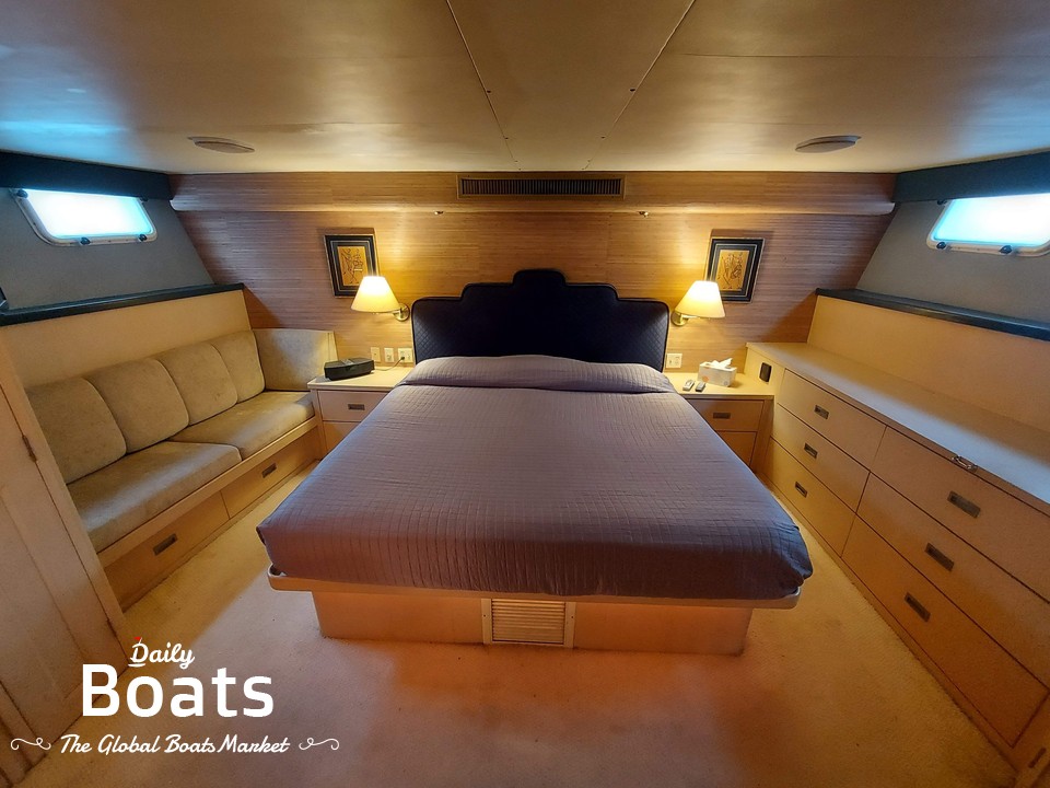 1987 Hatteras 77 Cockpit Motor Yacht for sale. View price, photos and ...