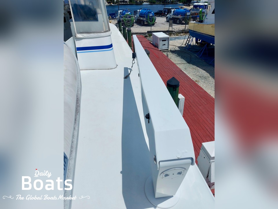 1987 Hatteras 77 Cockpit Motor Yacht for sale. View price, photos and ...