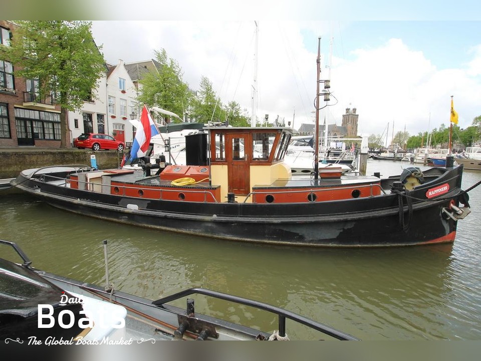 Custom dutch barge tug boat for sale - Daily Boats