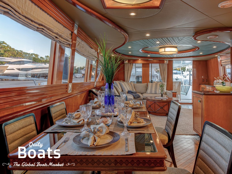 2000 Hatteras 90 Enclosed Sports Fish for sale. View price, photos and ...