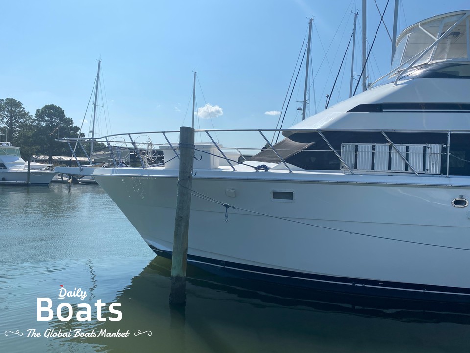 1994 Hatteras 48 Cockpit Motor Yacht for sale. View price, photos and ...
