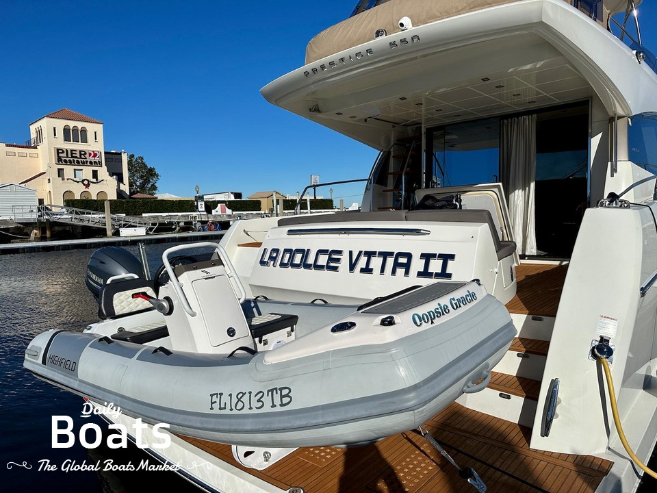 2016 Prestige 550 Flybridge Hardtop for sale. View price, photos and ...