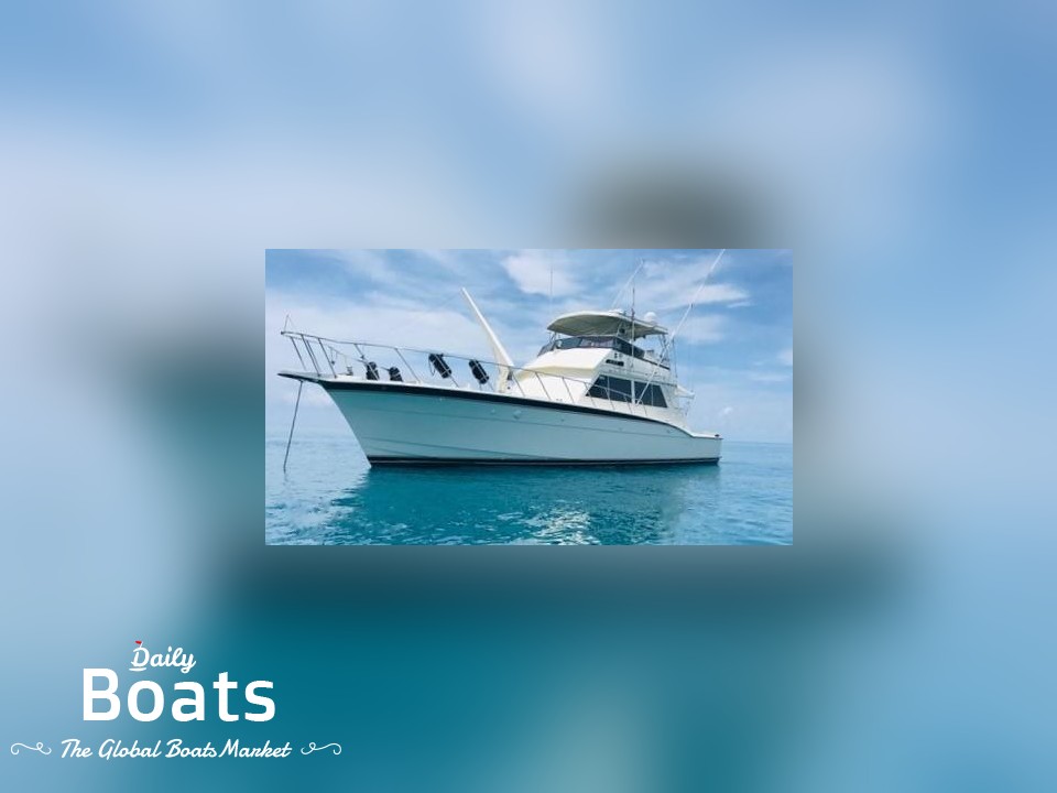 Motor boats Hatteras 55 convertible for sale - Daily Boats