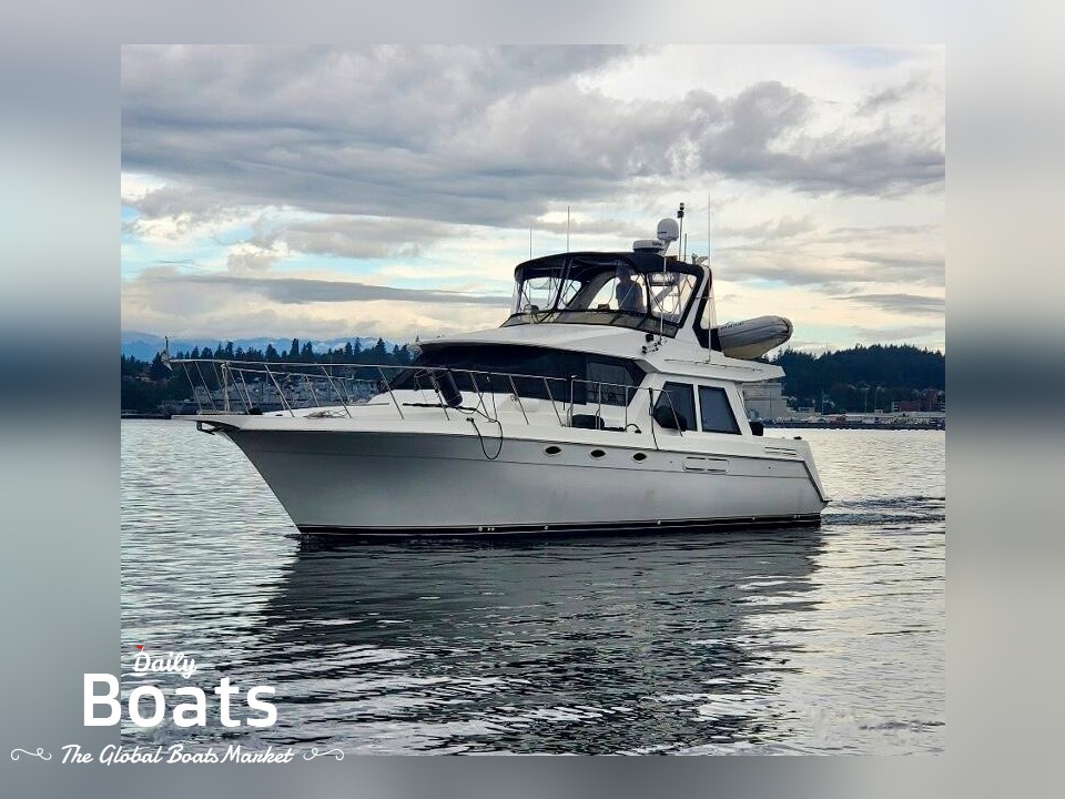Pilothouse boats Navigator 4600 pilothouse with thrusters for sale ...