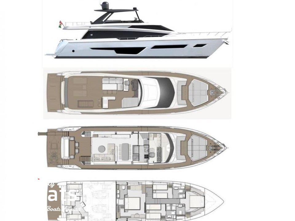 2022 Ferretti Yachts 780 for sale. View price, photos and Buy 2022 ...