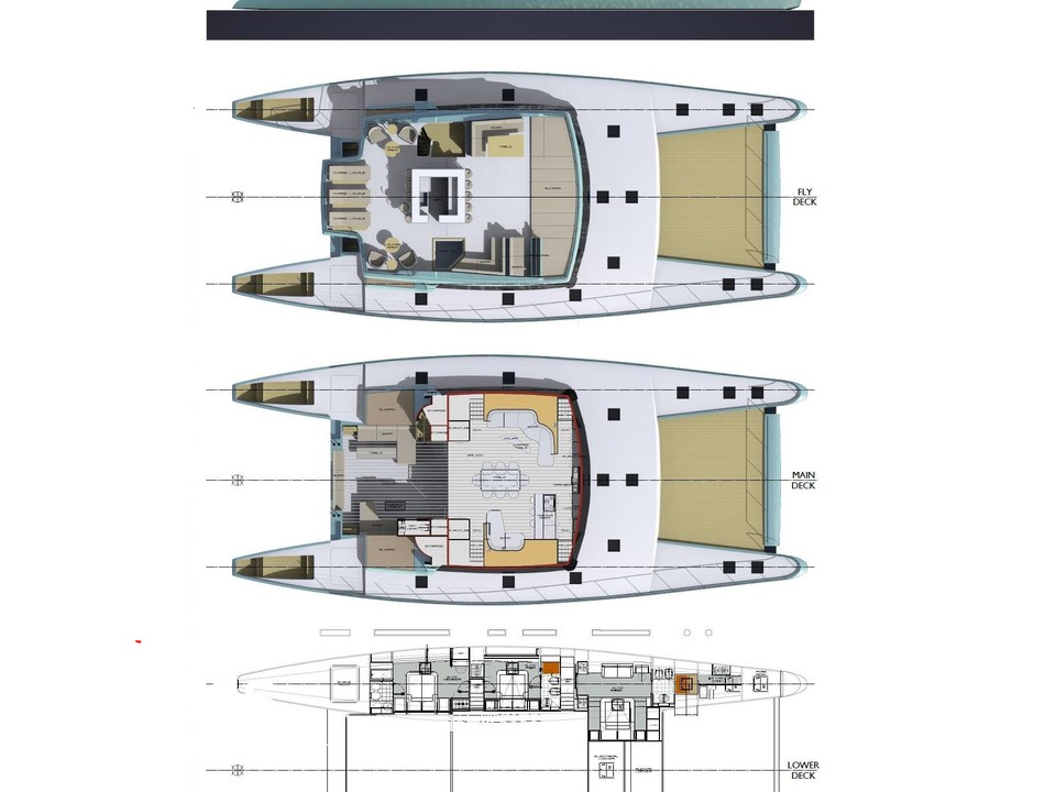 2023 Custom Oso 90 Power Catamaran for sale. View price, photos and Buy ...