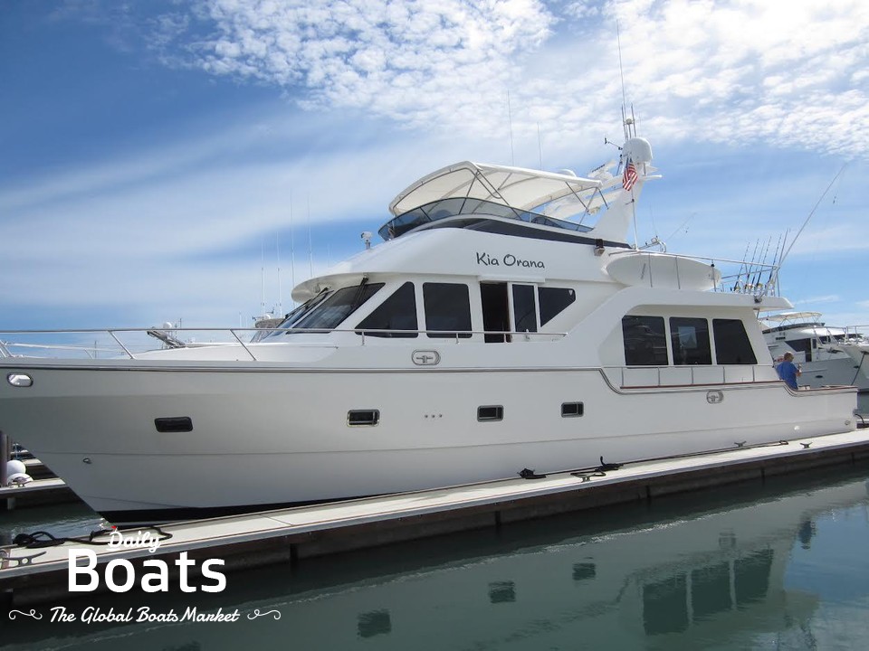 Pilothouse boats Kha Shing custom yacht fisher for sale - Daily Boats