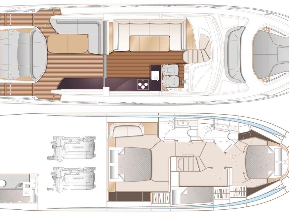 2022 Princess V55 for sale. View price, photos and Buy 2022 Princess ...