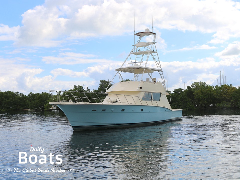 1987 Hatteras 55 Convertible for sale. View price, photos and Buy 1987 ...