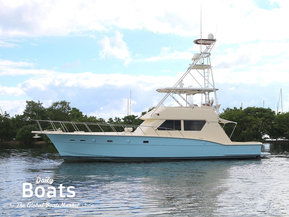 1987 Hatteras 55 Convertible for sale. View price, photos and Buy 1987 ...