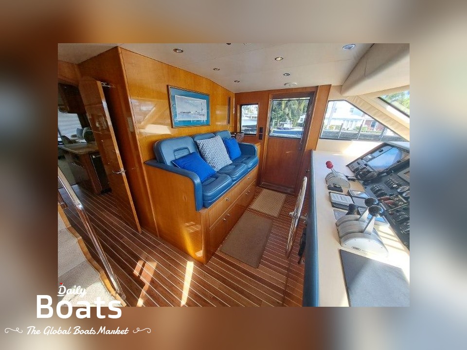 2005 Hatteras 75 Sport Deck Motor Yacht for sale. View price, photos ...