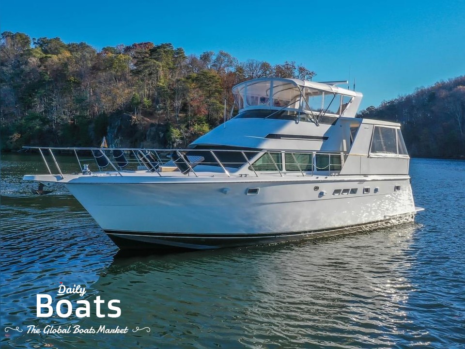 1997 Hatteras 50 Sport Deck Motor Yacht for sale. View price, photos ...