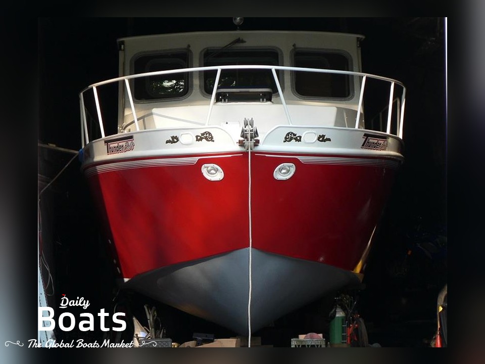 1980 Cliff Richardson 32 Welded Aluminum Patrol Style Pleasure Craft ...