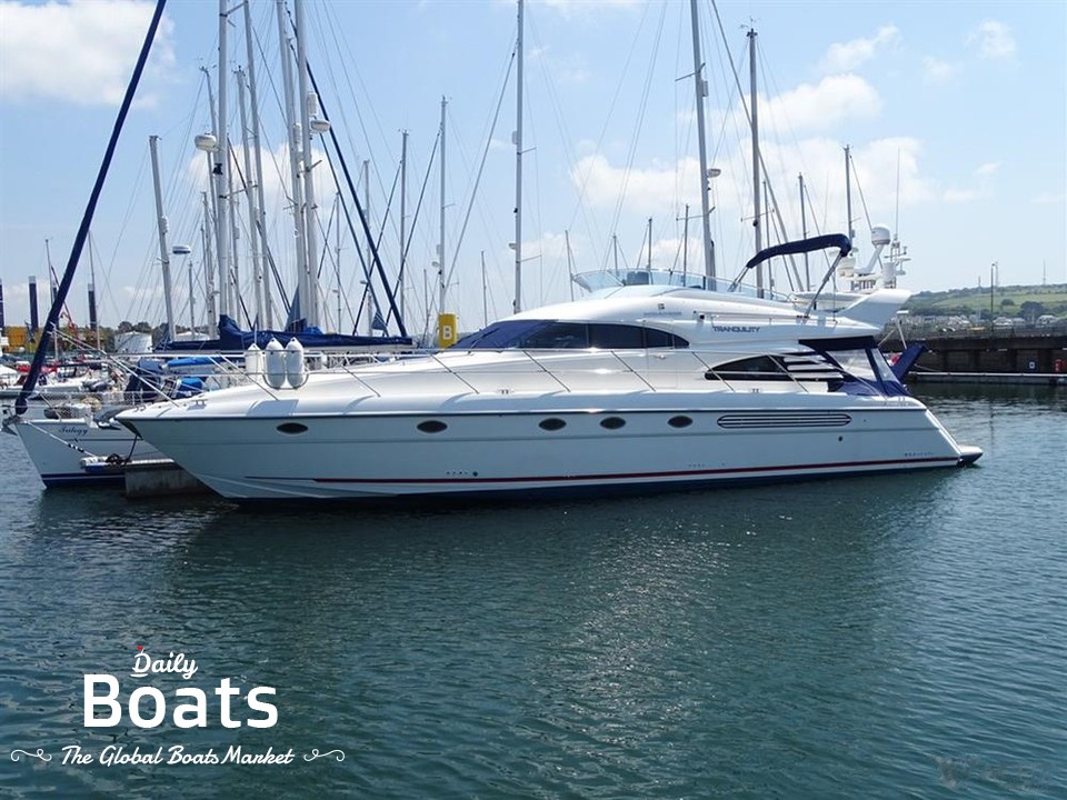 2002 Fairline Yachts Squadron 55 for sale. View price, photos and Buy ...