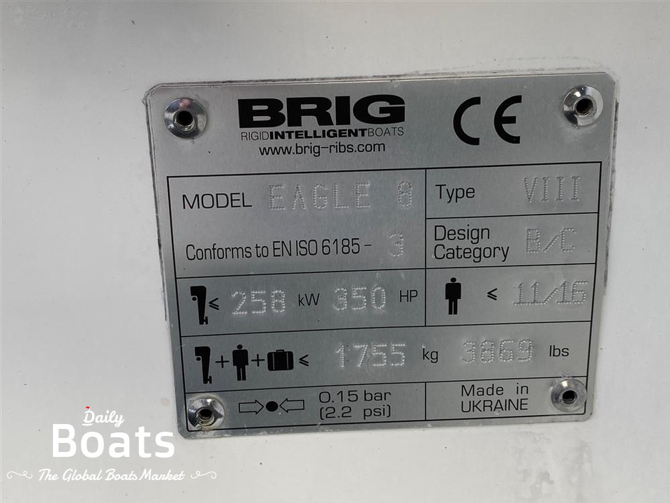 2019 Brig Inflatables Eagle 800 for sale. View price, photos and Buy ...