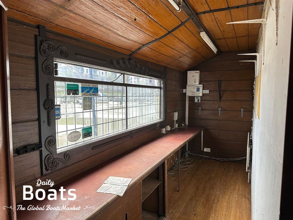 1982 Houseboat Barge Conversion for sale. View price, photos and Buy ...
