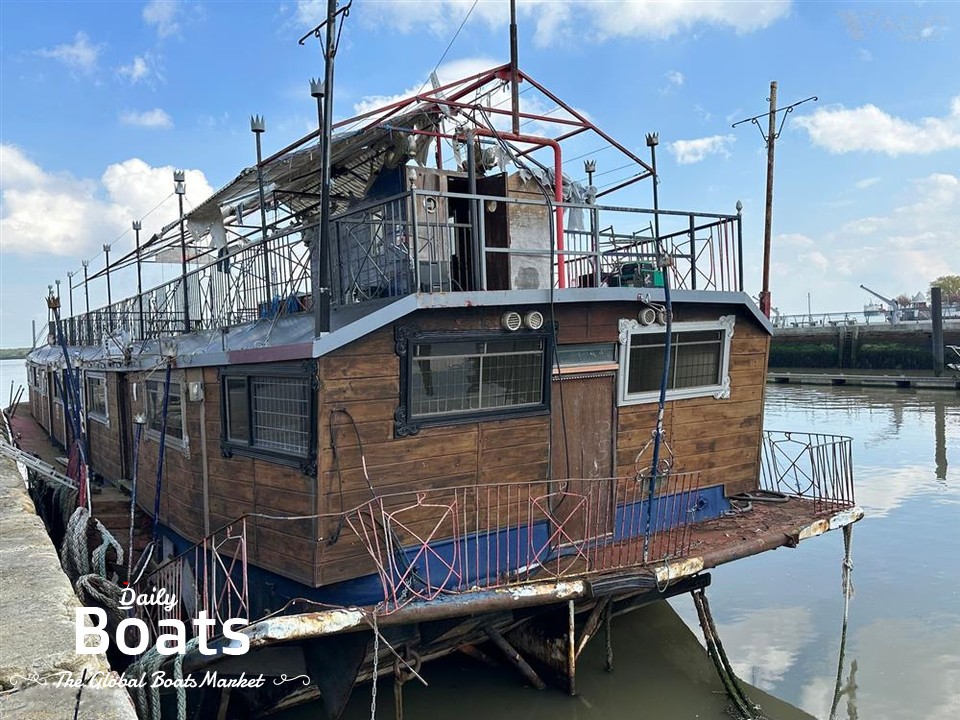 1982 Houseboat Barge Conversion for sale. View price, photos and Buy ...